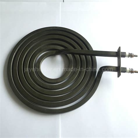 Flat Coil Tubular Heater For Oil Diffusion Pump Heatinig Flat Heater And Flat Heating Element