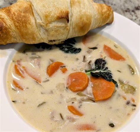 Creamy Chicken And Wild Rice Soup — Mandy In The Making Meals And More