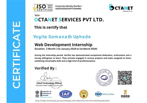 octanet webdevelopment internship octanet octanetinternship