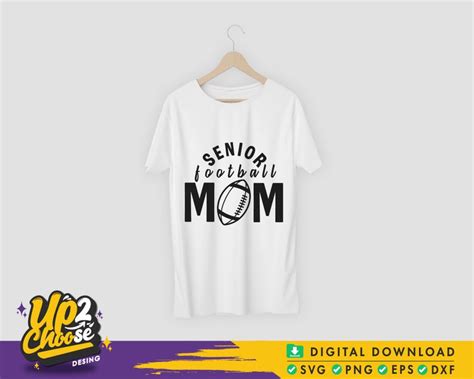 Senior Football Mom 2023 Svg Senior 2023 Football Svg Graduation