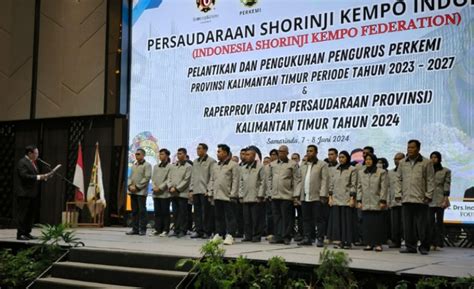 Perkemi Kaltim Periode Resmi Dilantik Patok Target Juara Umum PON XXI