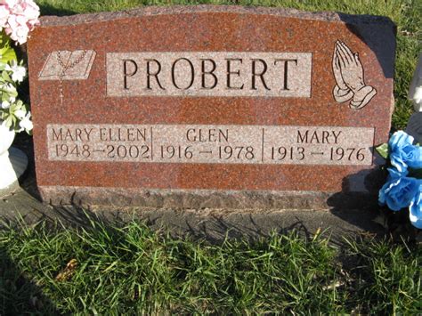 Mary Ellen Probert 1948 2002 Find A Grave Memorial