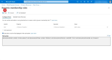 Create An Entra Id Dynamic Device Group For A Laptop Model