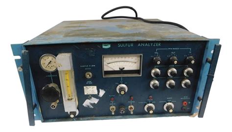 Nasa Apollo Space Shuttle Sulfer Analyzer