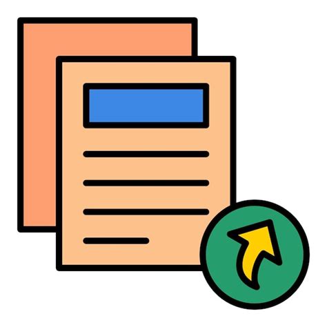 premium vector send file icon