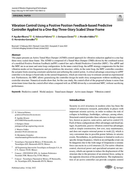 Ap Engineering Our Last Article Around Vibration Control