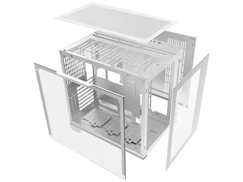 Pc Case Atx Gaming Pc Cases Mid Tower Usb 30 With Double Tempered