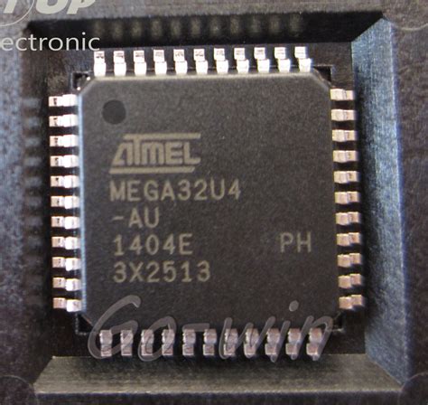 5pcs Atmega32u4 Au Atmega32u4 Ic Mcu 8bit 32kb Flash 44tqfp New Ebay
