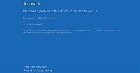 Fix 0xc00000e9 Error In Windows