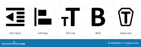 Left Indent Icon Vector From Text Editor Concept Thin Line