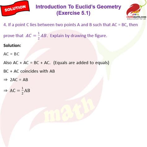 Ncert Solutions Class 9 Chapter 5 Introduction To Euclids Geometry