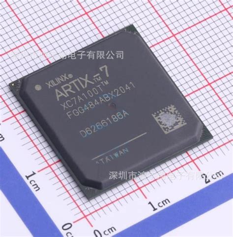 Xc7a100t 2fgg484i 484 Bbga Artix 7现场可编程门阵列amd Xilinx 阿里巴巴