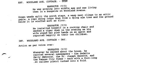 How To Write Voiceover In A Script W Script Download Examples