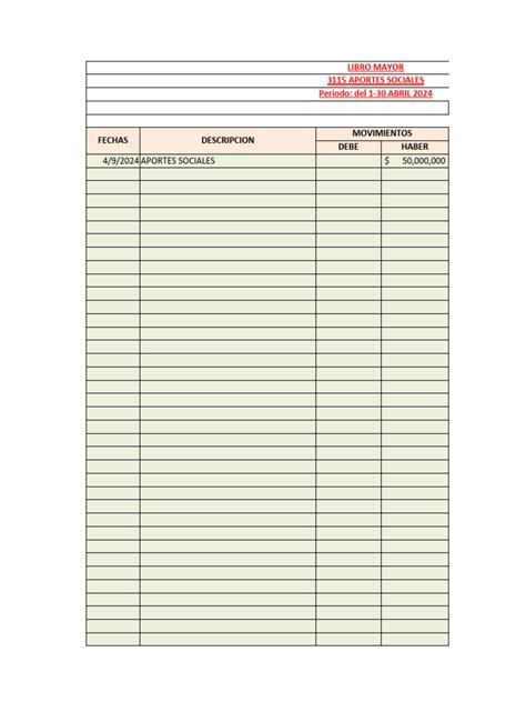 Modelo Libro Mayor Pdf