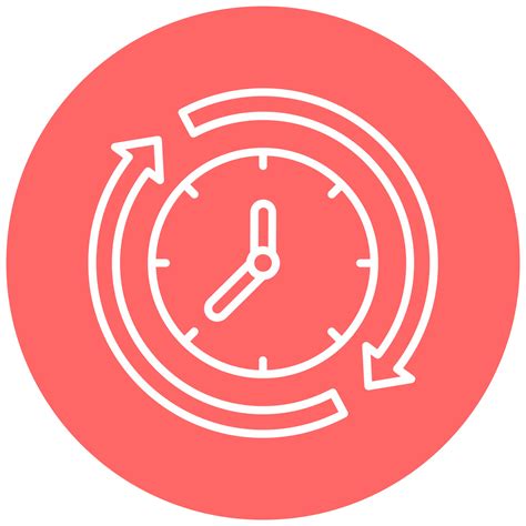Cycle Time Icon Style 22041507 Vector Art At Vecteezy