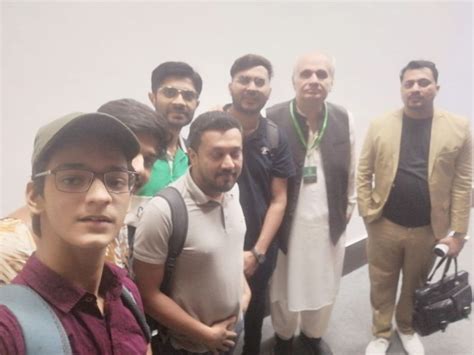 Honored To Capture A Moment With My Esteemed Mentor Sir Zia Khan