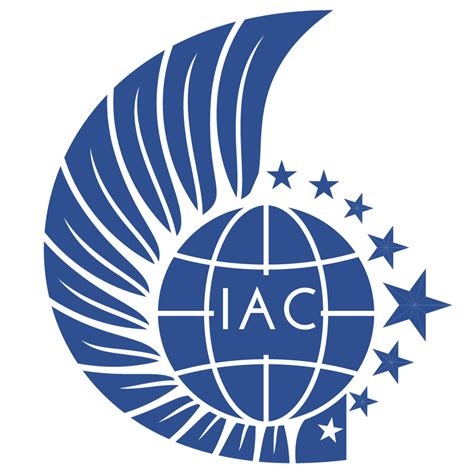 Iac Logo Sticker Lady Astronaut Series Mary Robinette Kowal