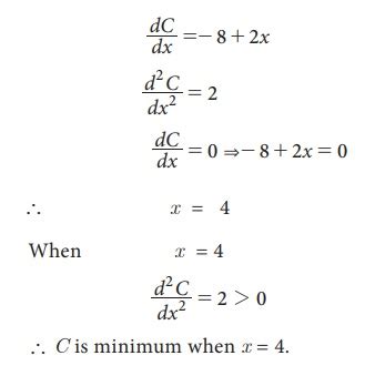Problems On Profit Maximization And Minimization Of Cost Function