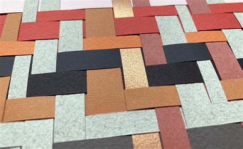 Paper Weave Sample 5 Crafthub European Project