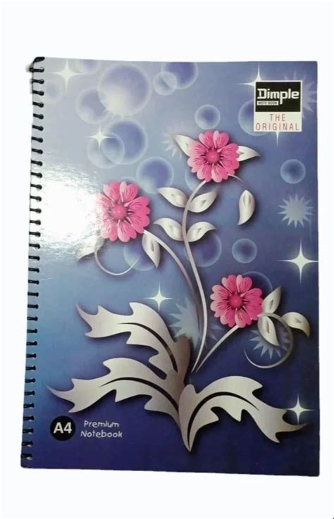 Dimple A4 Size Spiral Writing Notebooks At Rs 25piece Spiral