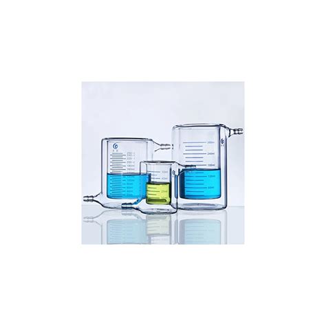 Aimee Jl 500ml Glass Jacketed Reaction Beaker With Double India Ubuy