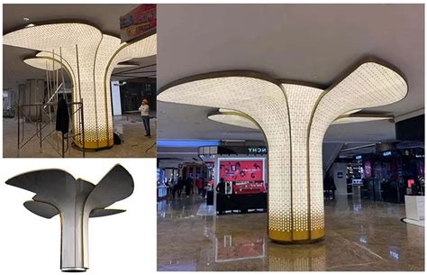 Bobang Project Display For Large Shopping Mall Column Shanghai