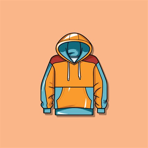 Hoodie Vector Clip Art Illustration 28230144 Vector Art At Vecteezy