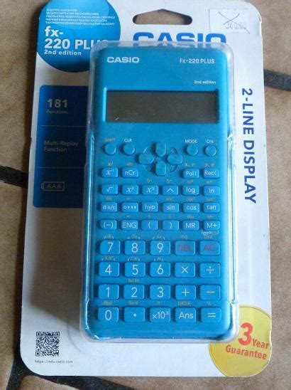 Kalkulačka Casio FX-220 PLUS | Aukro