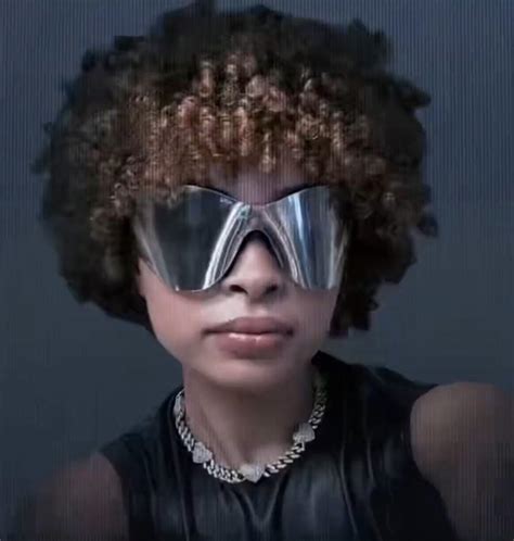 Ice Spice Modeling In Yeezy Glasses Ktt2