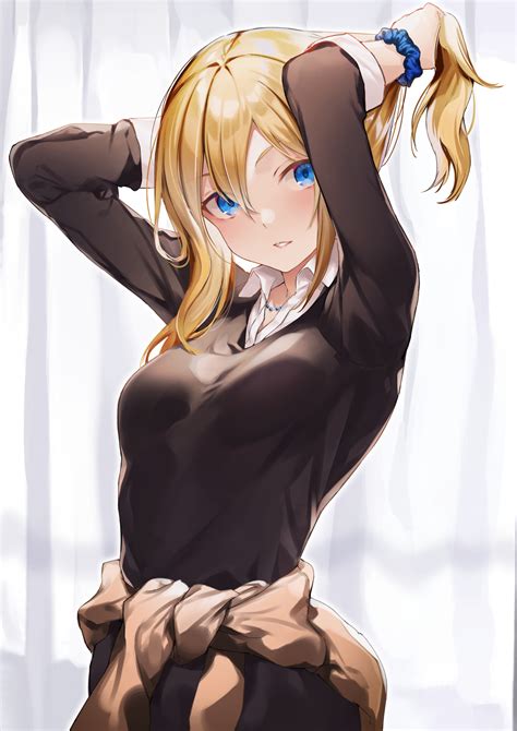 Sfondi Kaguya Sama Love Is War Anime Girls Uniforme Scolastica Jk
