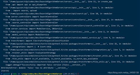 Faiss的 From Import Swigfaiss Importerror Dll Load Failed 找不到指定的模块