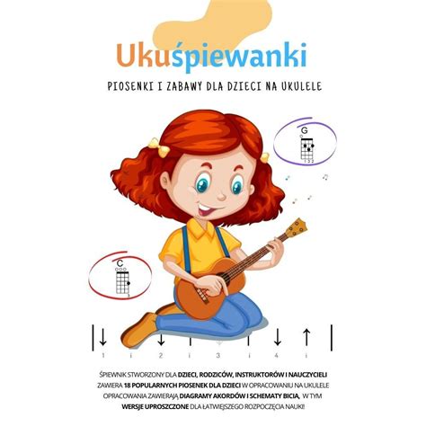 Ukuśpiewanki proste piosenki dla dzieci na ukulele E book