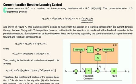 figure a current iteration ilc architecture which uses a control