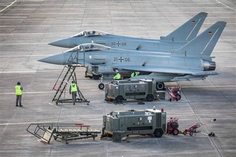Luftwaffe To Embed Eurofighters Into Raf Baltic Air Policing Mission