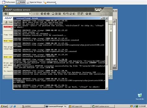 Key2sap Extending Your Sap R3 Tablespaces