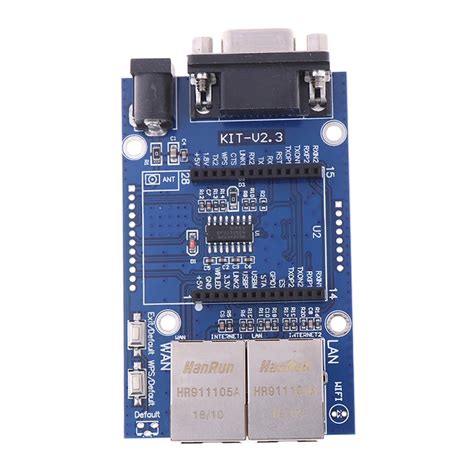 1pcs Hlk Rm04 Tcp Ip 이더넷 변환기 모듈 직렬 Uart Rs232 To Wan Lan Wifi Aliexpress