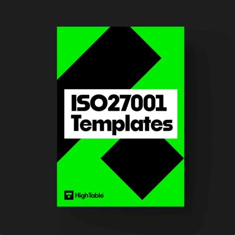 Iso 27001 Templates Pack