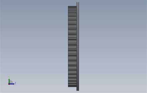 HTD皮带轮发电机SolidWorkv21 模型图纸免费下载 懒石网
