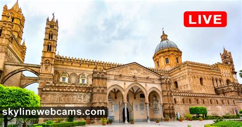 【live】 Webcam Palermo Cathedral Skylinewebcams