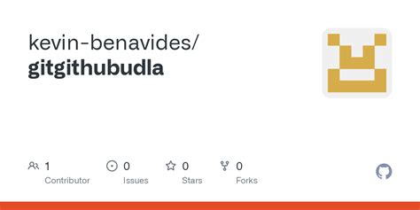Github Kevin Benavidesgitgithubudla