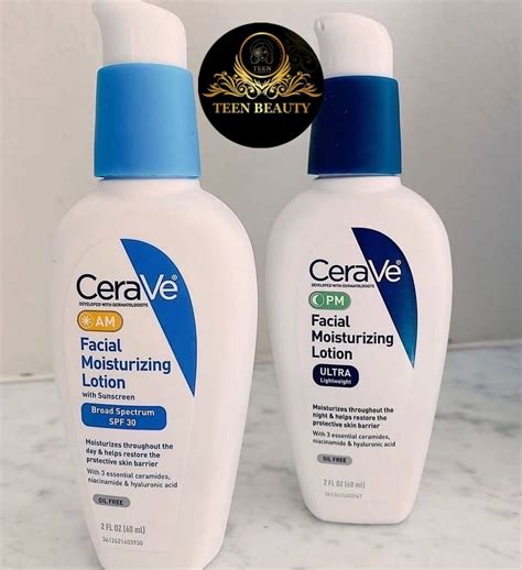 Teen Cerave Facial Moisturizing Lotion Am Pm එය අපගේ සම රැක ගැනීමට