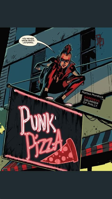 Mattea Murdock From Spider Punk 3 Rare Comic Books Comic Books Ms