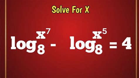 Problems In Logarithm Logarithmic Equation Logarithm Class 9