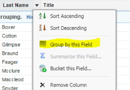 Salesforce Report Considerations Part StarrData