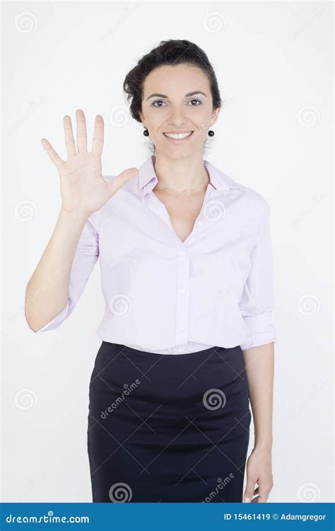 counting number five stock image image of object mathematics 15461419