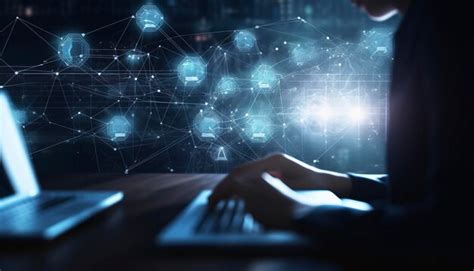 Premium Ai Image Digital Marketing Global Business Cloud Computing