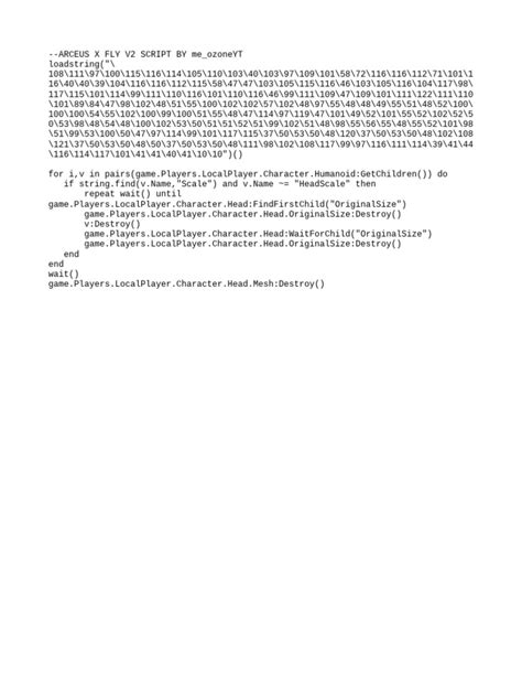 Arceus X Fly Fe Script Pdf