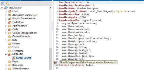 Xpages Import Orgopenntf Cannot Be Resolved Stack Overflow