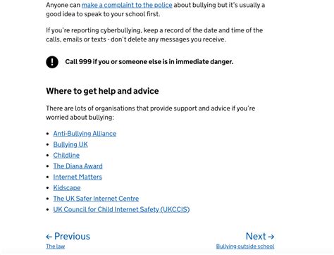 Previous And Next Links Issue Alphagov Govuk Design System Backlog GitHub
