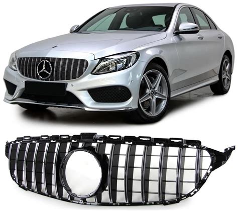 Mercedes Benz C Class W205 Front Grill Gt Style 2014 2020 Sehgal